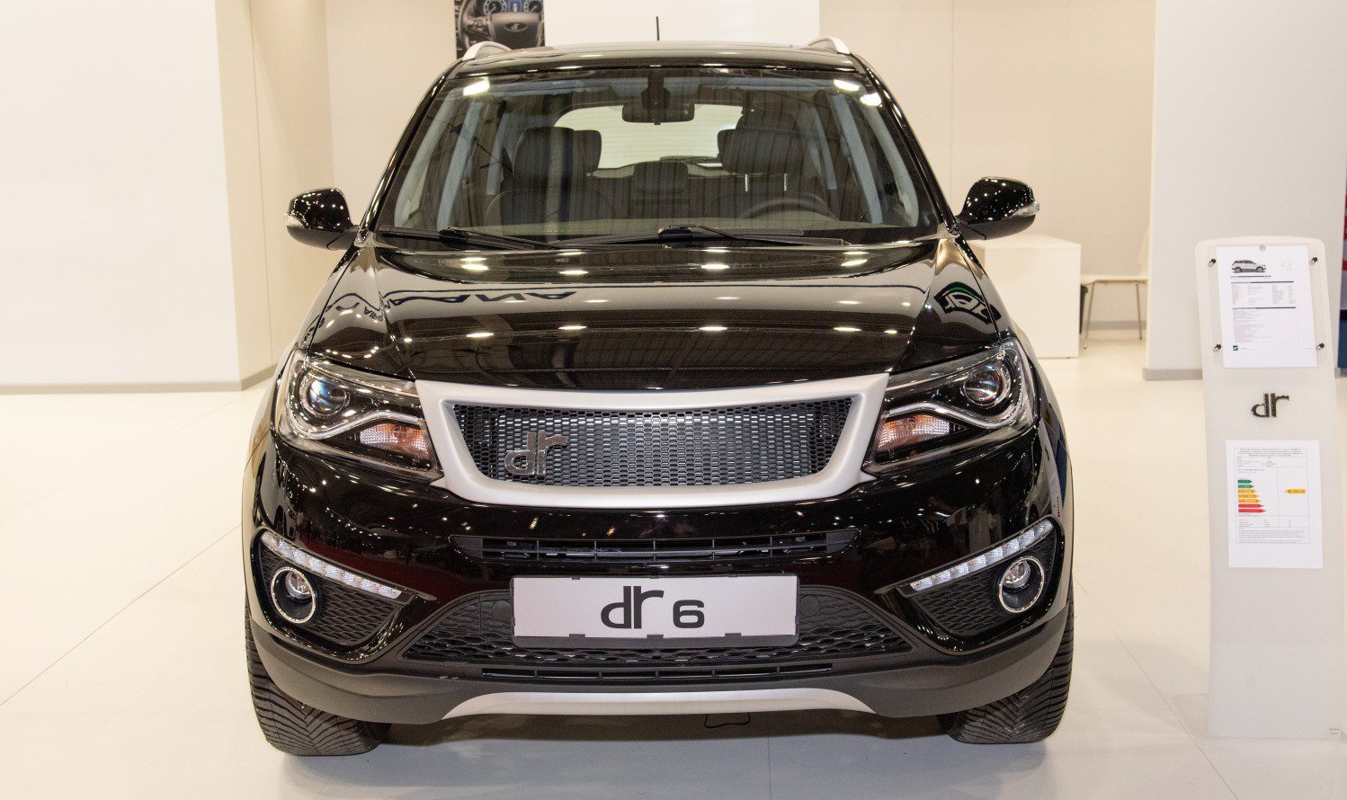 DR Automobiles 6 technical specifications and fuel economy